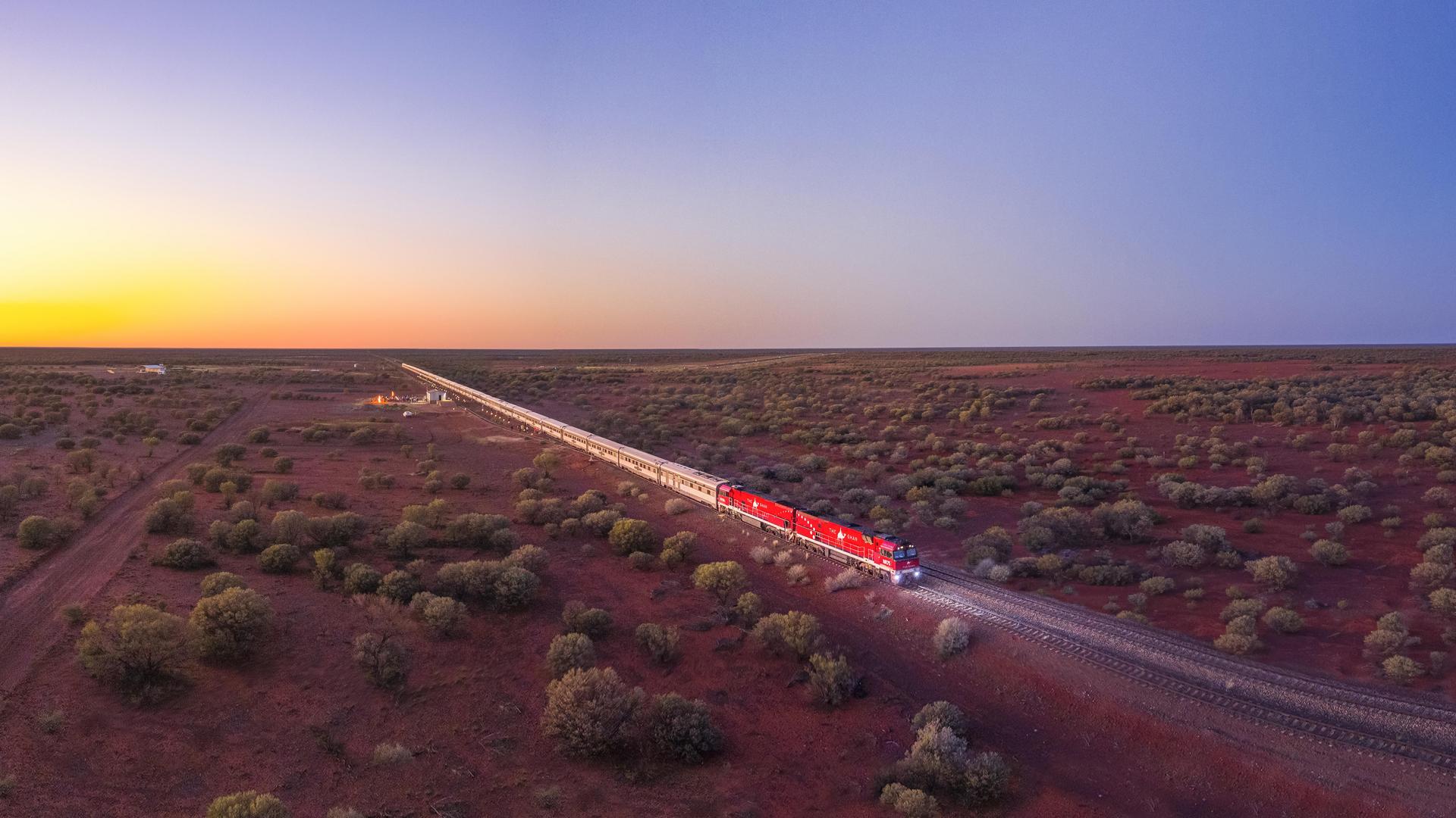 Red Centre Spectacular - The Ghan | Outback Spirit Tours
