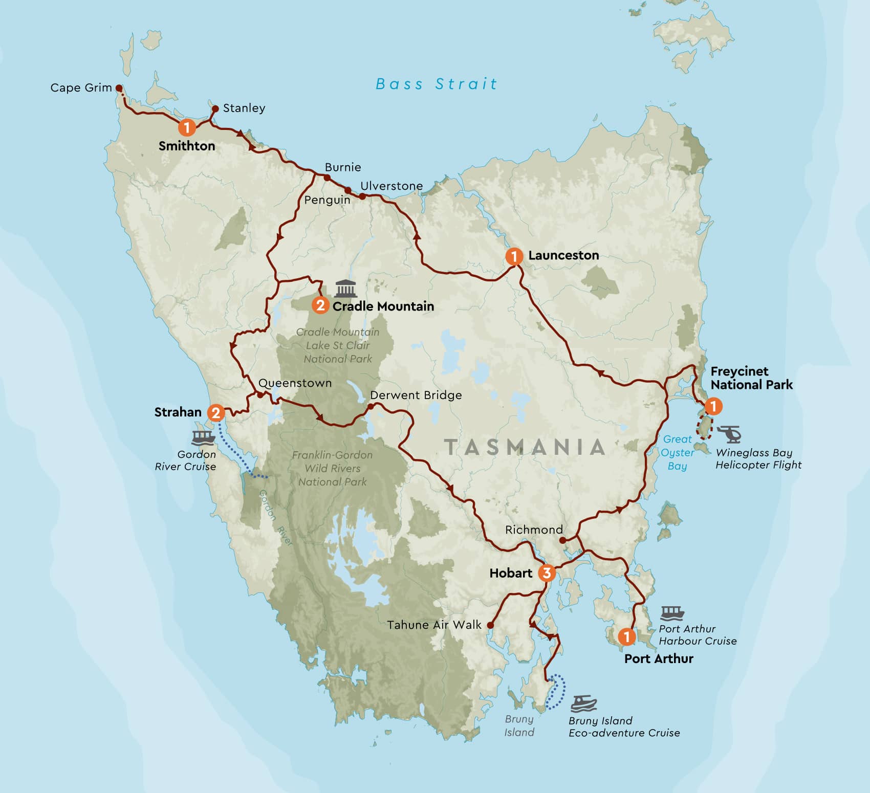Tasmanian Wilderness Tour | Outback Spirit Tours