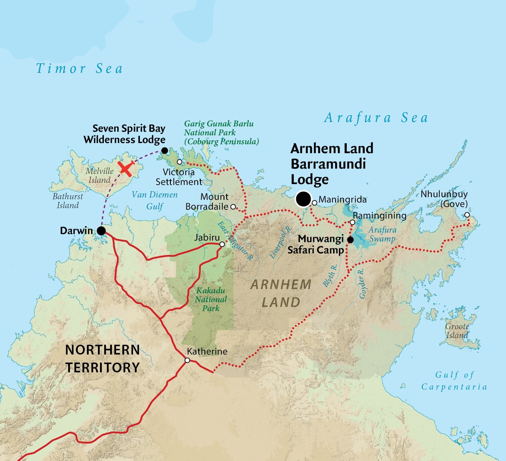 Arnhem Land Barramundi Lodge | Outback Spirit Tours