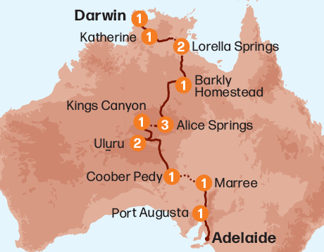 Central Australia Tours - Small Group Tours | Outback Spirit