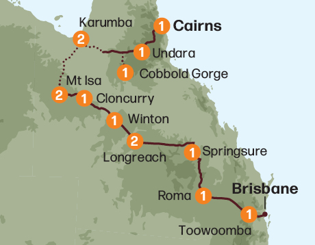 Queensland Tours & Expeditions - Small Group Tours | Outback Spirit