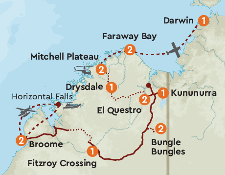 The Kimberley & Top End Tours - Small Group Tours | Outback Spirit