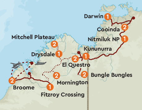 The Kimberley & Top End Tours - Small Group Tours | Outback Spirit