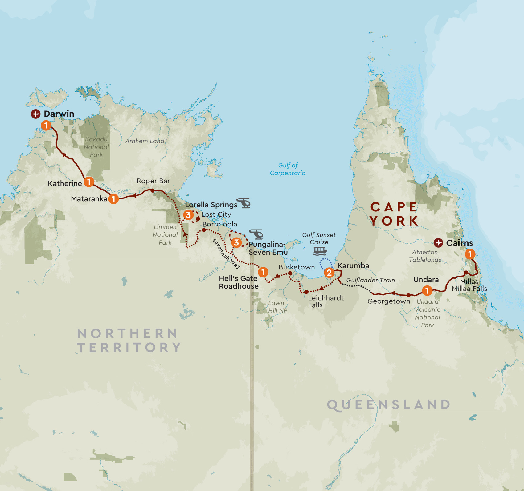 Leichhardt's Savannah Expedition | Outback Spirit Tours