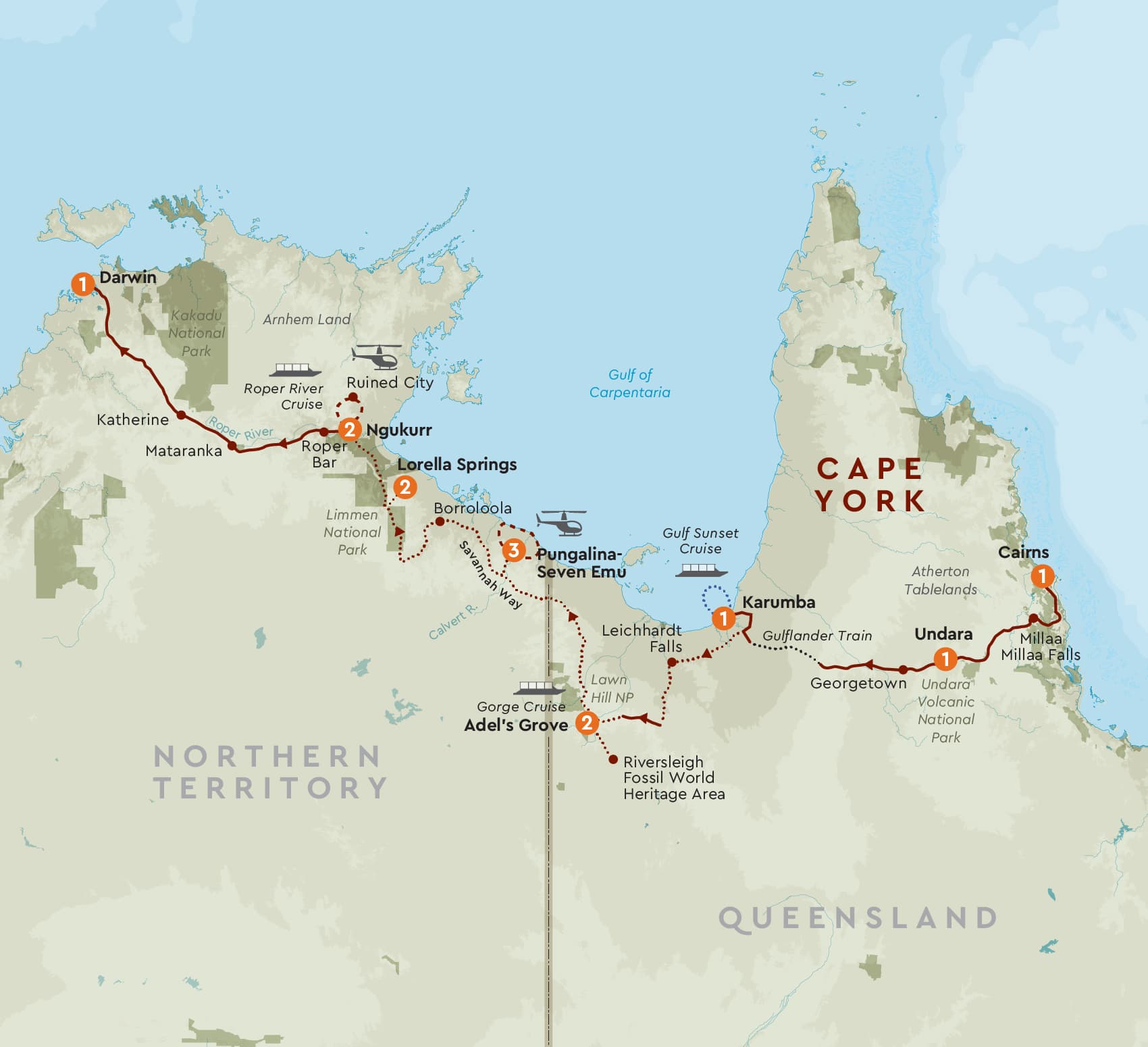 Leichhardt's Savannah Expedition | Outback Spirit Tours