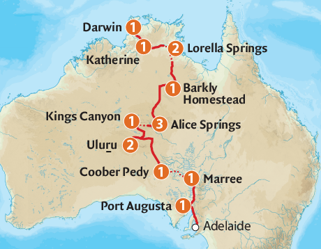 2020 Central Australia Tours | Outback Spirit Tours